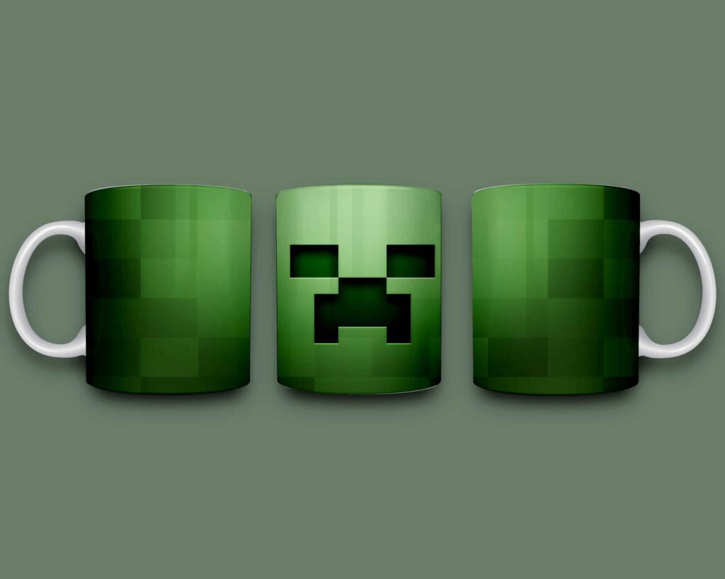 Minecraft mug design 6 - Mugman