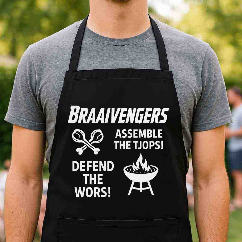 Funny Braai Apron – Braaivengers